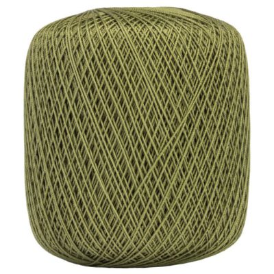 Aunt Lydia's Crochet Thread Size 10 Olive | Lyns Crafts