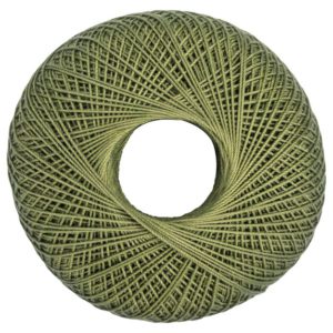 Aunt Lydia's Crochet Thread Size 10 Olive | Lyns Crafts