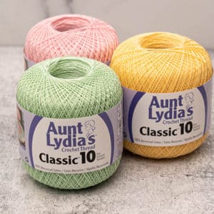 What are the sizes of crochet thread? Check out our size guide. | Lyns ...
